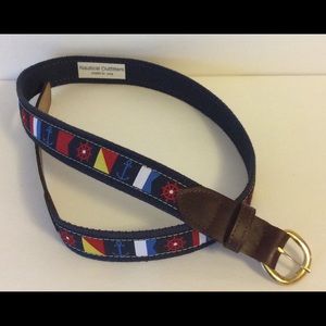 Nautical Outfittersq | Accessories | Ladies Nautical Signal Flag Belt ...